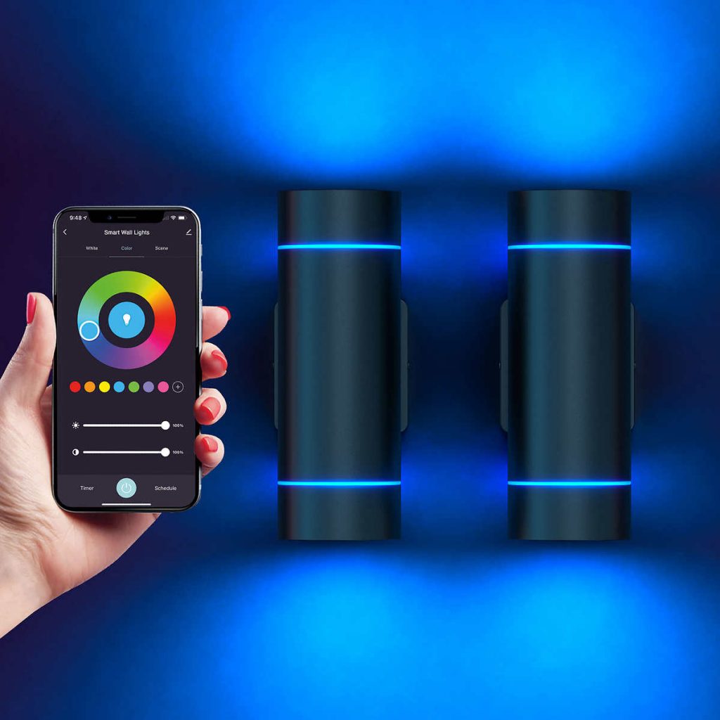 Atomi Smart Wifi Wall Light/ Sconce 2-pack – Lo Que Pida